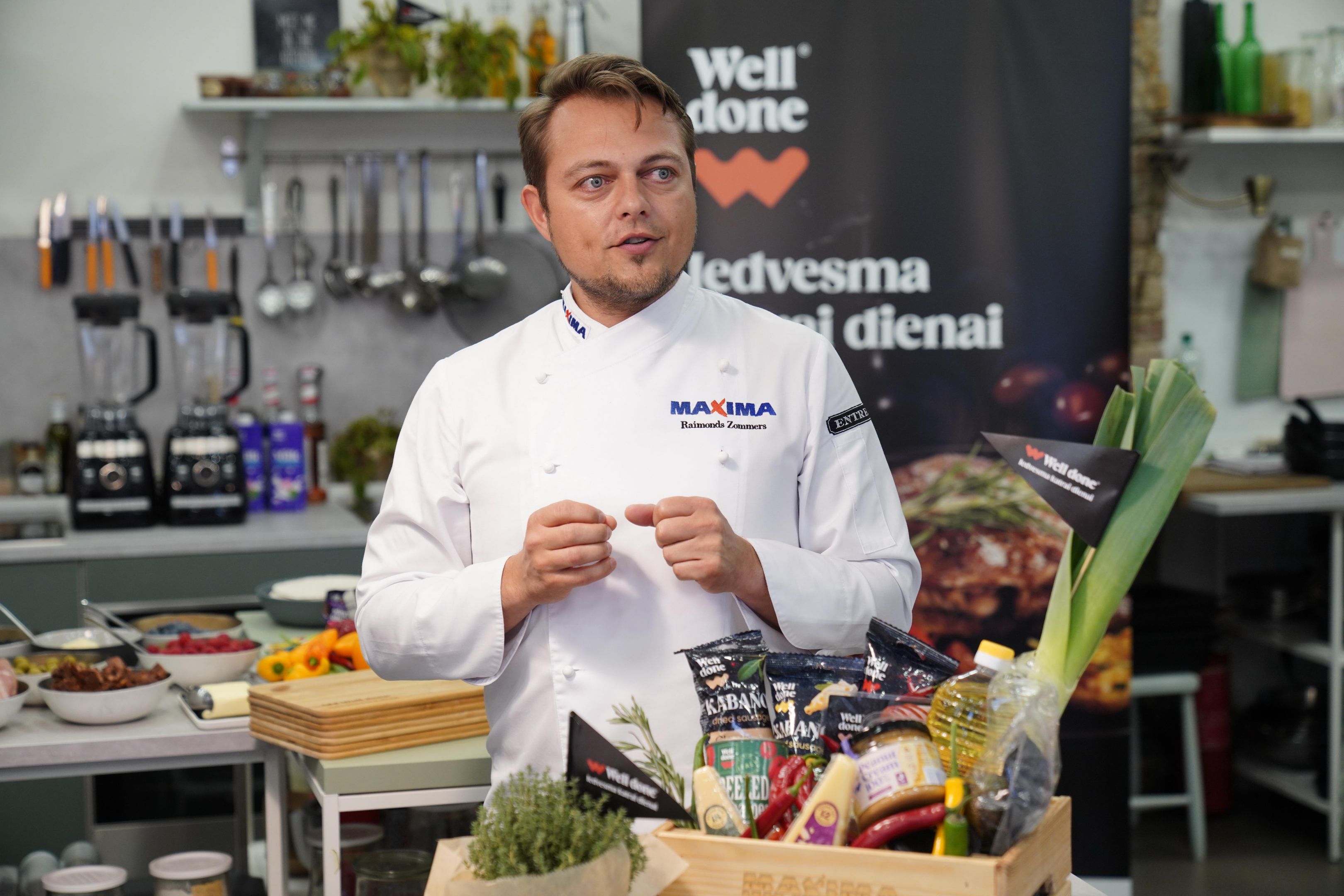 "Maxima" un Raimonds Zommers iepazīstina ar Well Done